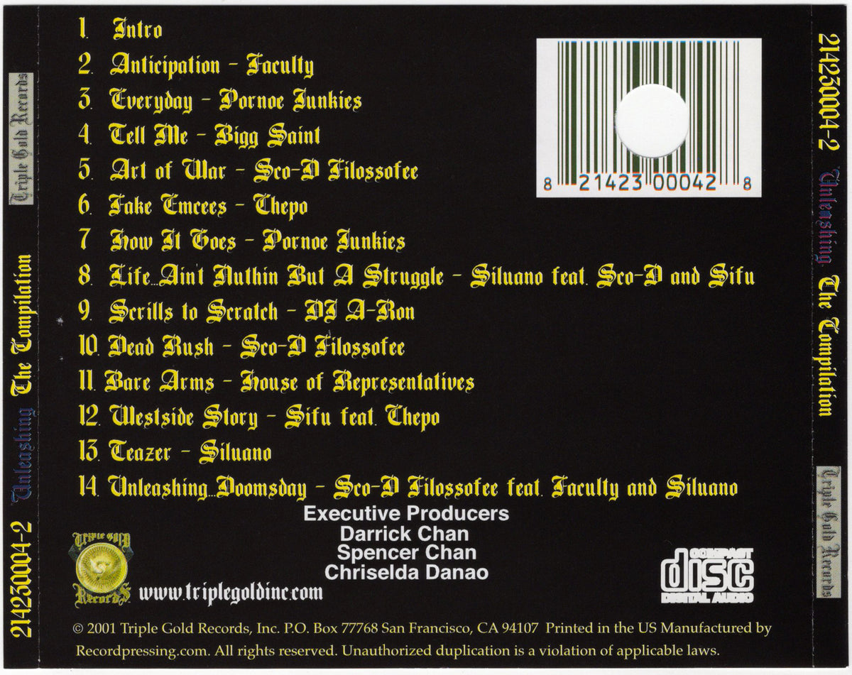 Triple Gold Records - Unleashing The Compilation [CD Album] – Hella ...